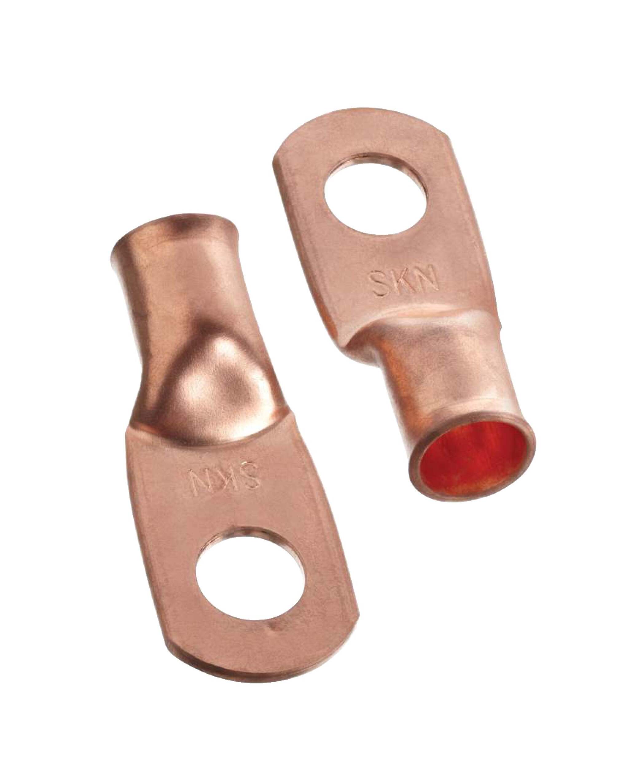 MotoMaster Copper Battery Cable Ends/Lug Terminals/Ring Terminals (1-G ...