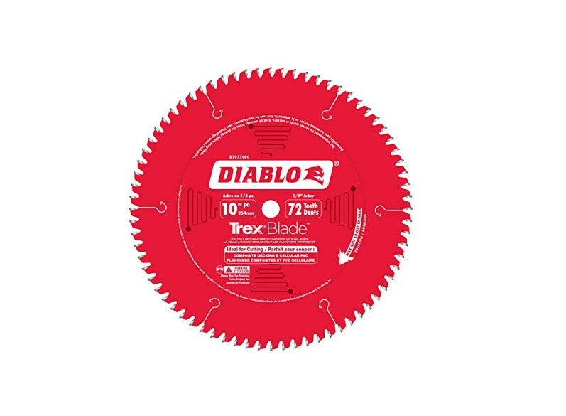 Diablo TrexBlade 10” 72T Circular Saw Blade – Cowboy Tools