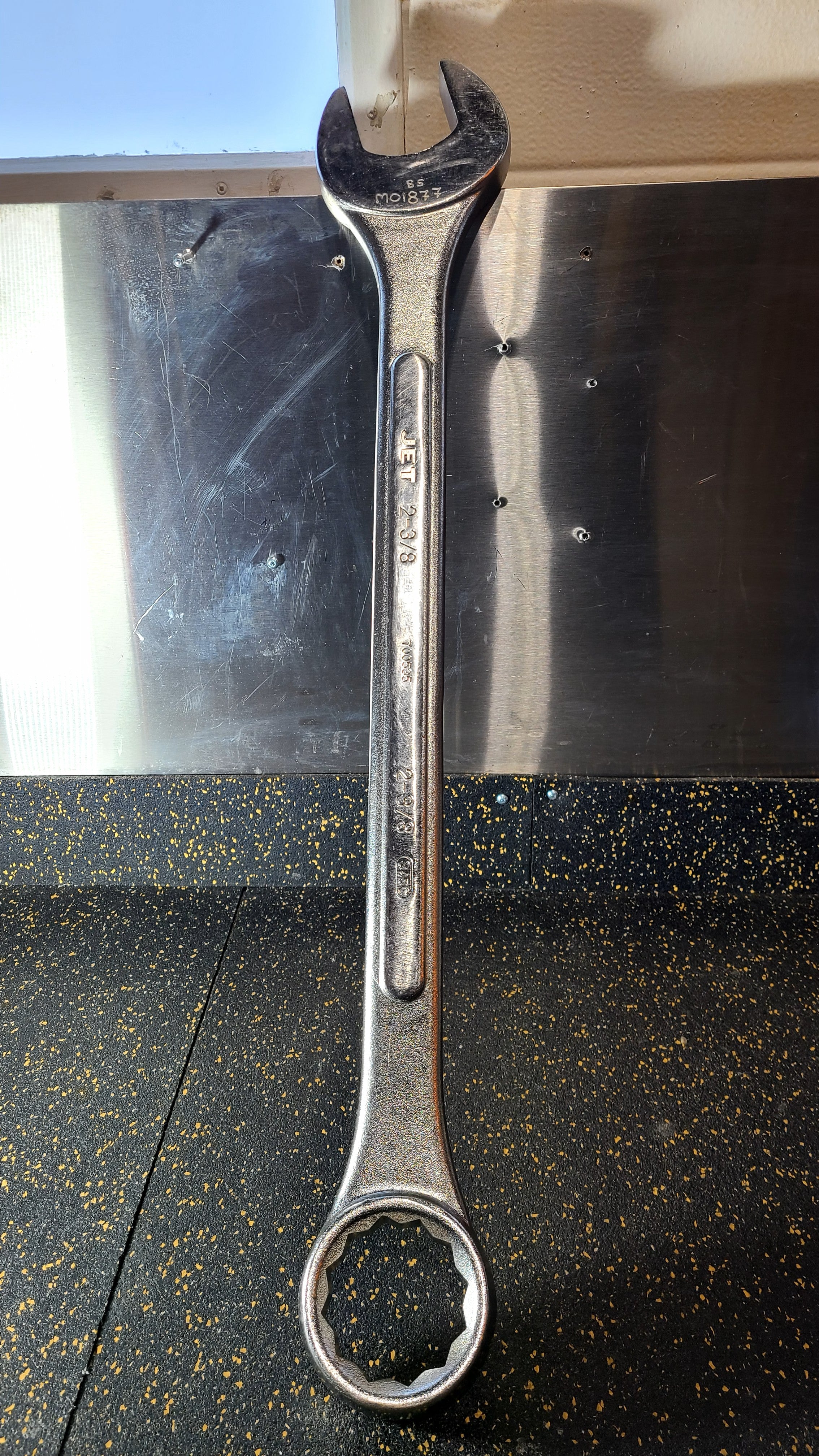 JET 2 3/8” Raised Panel Combination Wrench – Drop Forged Steel – Cowboy ...